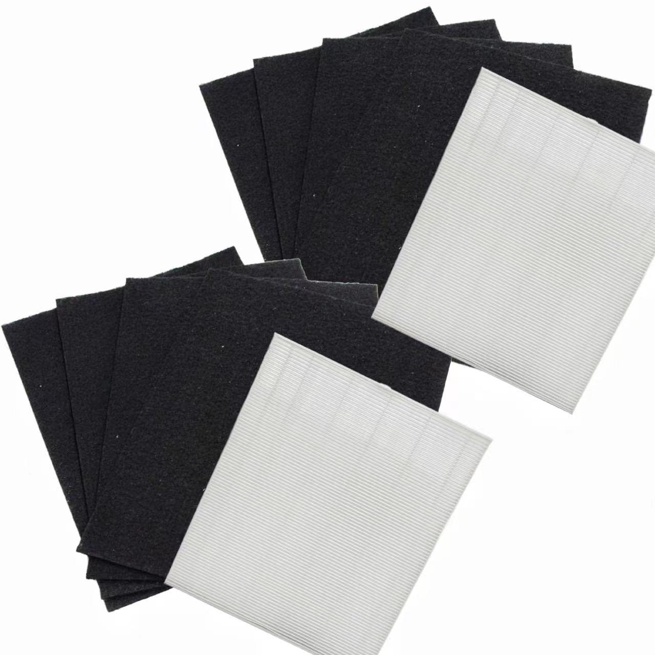 New Replacement Hepa Filter Compatible for Winix Plasma Wave 113050,P150,B151, C545 Air Purifiers,Part Number 1712-0096-00, 2 HEPA Filters + 8 Carbon Pre-Filters