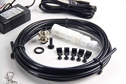 MistKing – Starter Misting System, 5th Gen | Used by Zoos, Botanical Gardens, Institutions & Hobbyists | Expandable to 10 Nozzles | Extremely Fine Mist | 50 Micron Droplets | MKSMS5-125-50