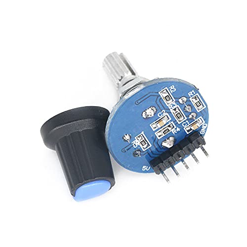 Rotary Encoder Module for Arduino Brick Sensor Development Round Audio Rotating Potentiometer Knob Cap EC11
