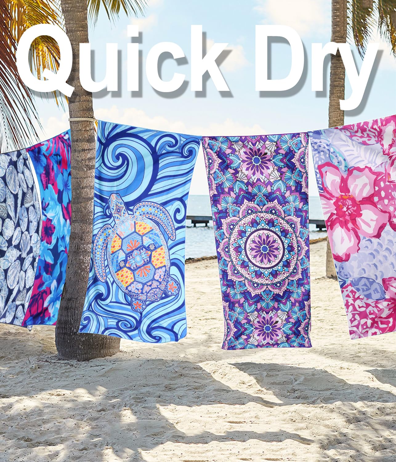 Microfiber Beach Towel – Quick Dry Lightweight Sand Free Oversized Large Towel Accessories Travel Must Swim Pool Yoga Camping Summer Cruise Ship Essentials Compact Sandproof Gift Black Stripe(71" 32")