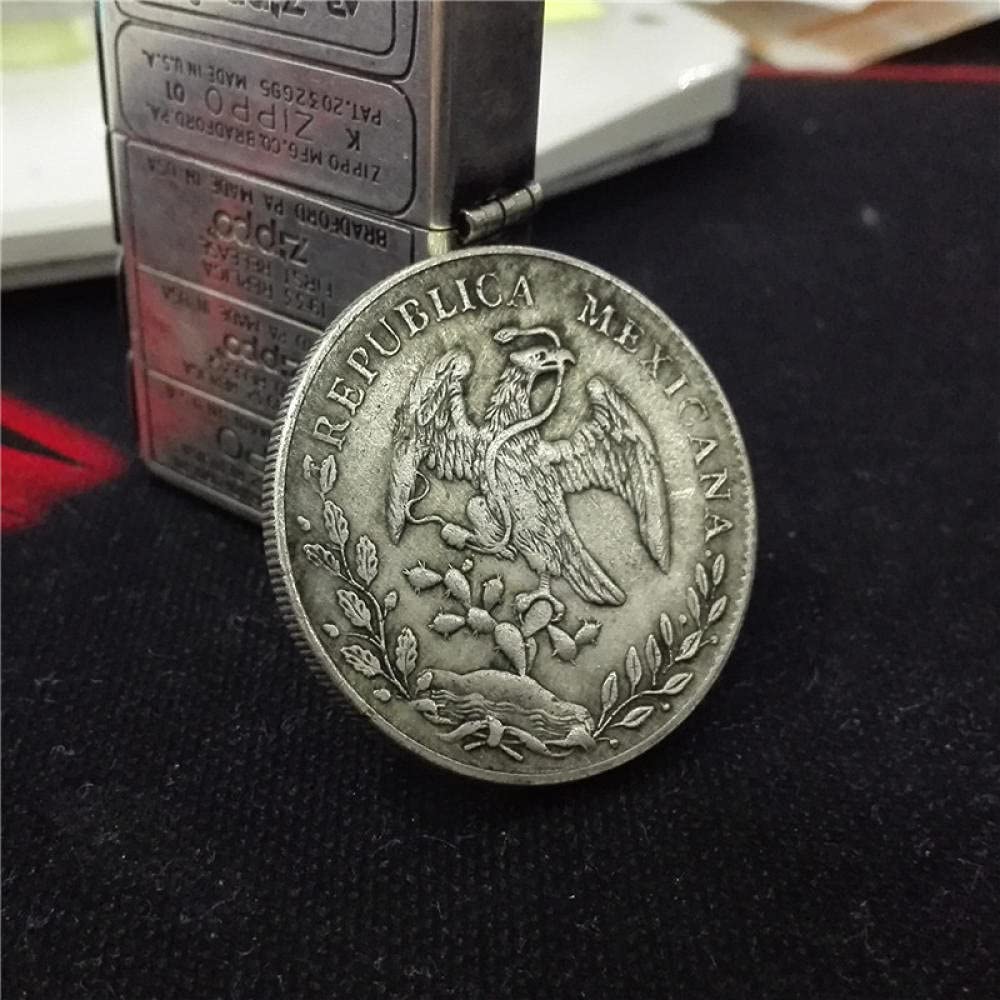 MKIOPNM Coin Collection Commemorative Coin 1891 Mexican Trade Silver Silver Polish Slim Silver Eagle Ocean Mong Coin Silver Coin Collection Asia Coin