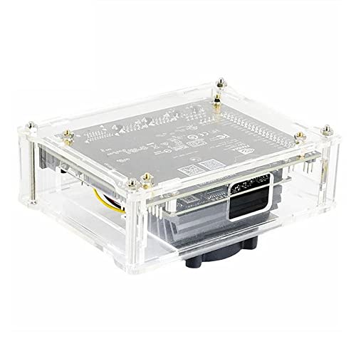 QONIA Acrylic Case for Nano 2GB Kit Development Board Protective Shell