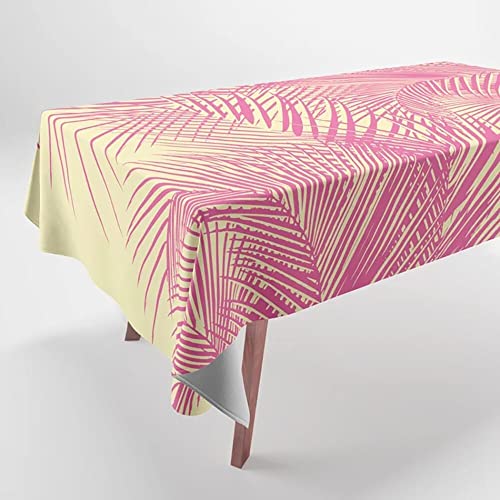 NUER Abstract Colorful Pattern Printed Tablecloth Home Decor Rectangle Party Tablecloth Stain Resistant Tablecloth Dust Cloth A8 140x210cm