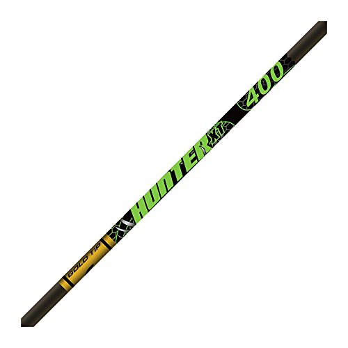 Gold Tip Hunter XT Arrows with 2-Inch Raptor Vanes (1-Dozen), 300, Color May Vary