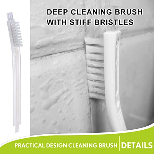 Small Scrub Brushes for Cleaning,Crevice Cleaning Tool Set for Track Juicer Toaster Sink Tile Grout Grater Seafood,Detailing Cleaning Supplies Gadgets for Kitchen Appliances