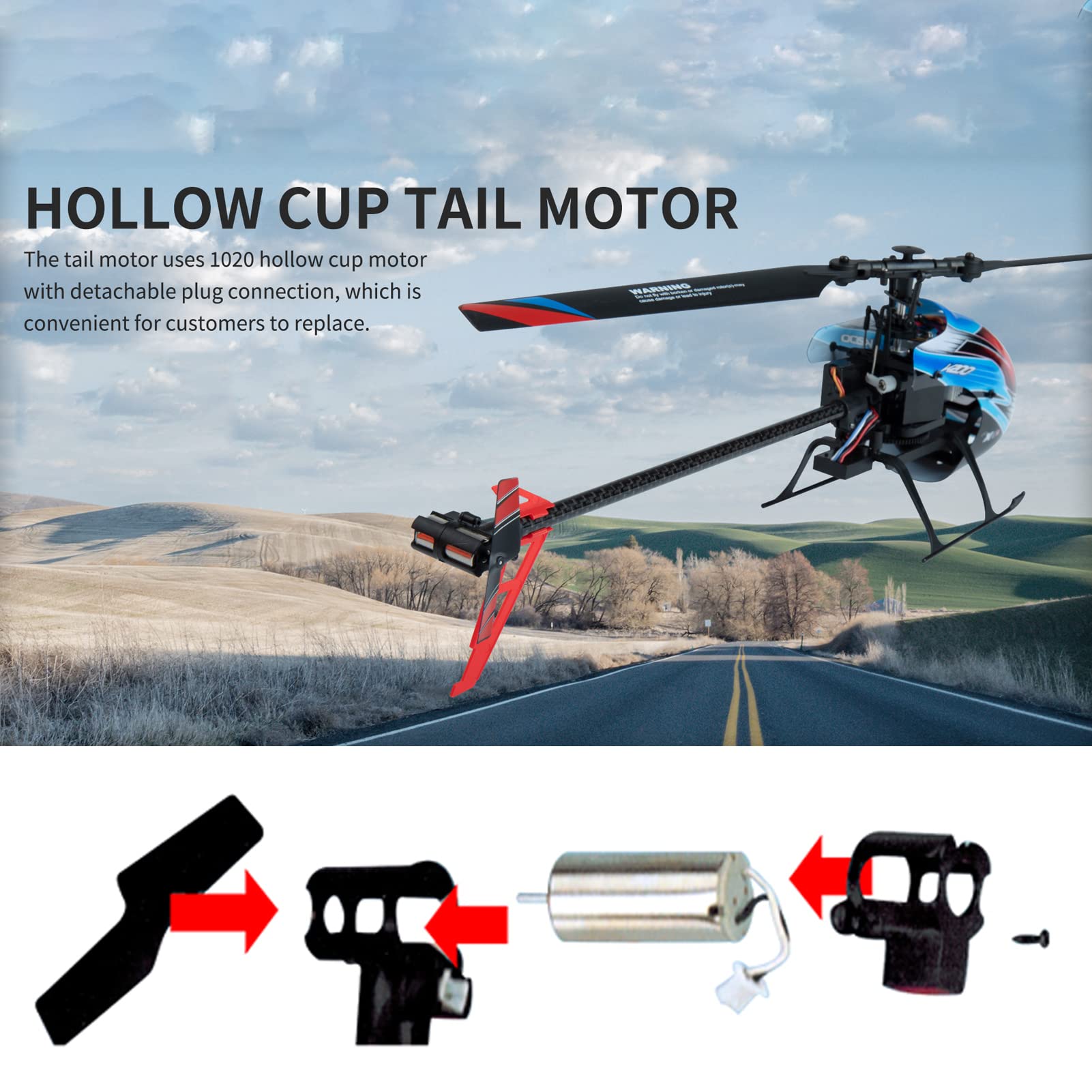 GoolRC RC Helicopter, WLtoys XK K200 Remote Control Helicopter, 2.4GHz 4 Channel RC Aircraft with 6-Axis Gyro, Optical Flow Positioning, Altitude Hold, One Key Take Off/Landing, Easy to Fly for Adults