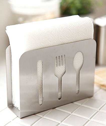 Modern Style Stainless Steel Collection Napkin Holder Paper Towel Rack