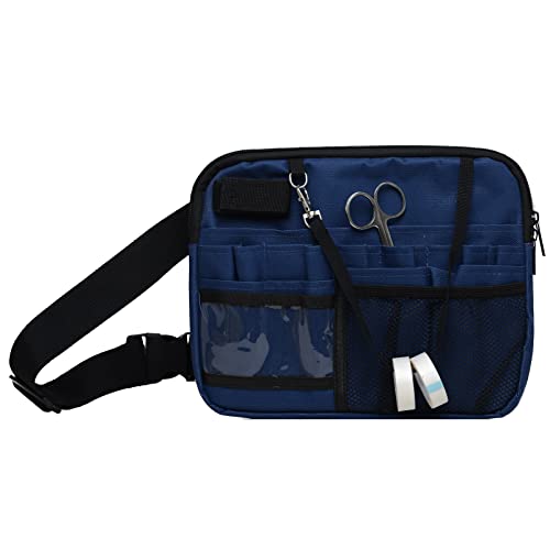 Nurse Fanny Pack, Multi Compartment Pouch, Utility Nurse Bags for Work Supplies, fit for Nurse,RN, Vet