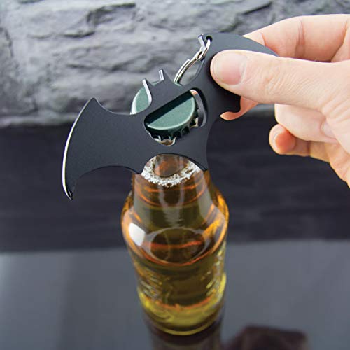 Paladone DC Comics Officially Licensed Merchandise - Batman Multi Tool Bottle Opener Keychain