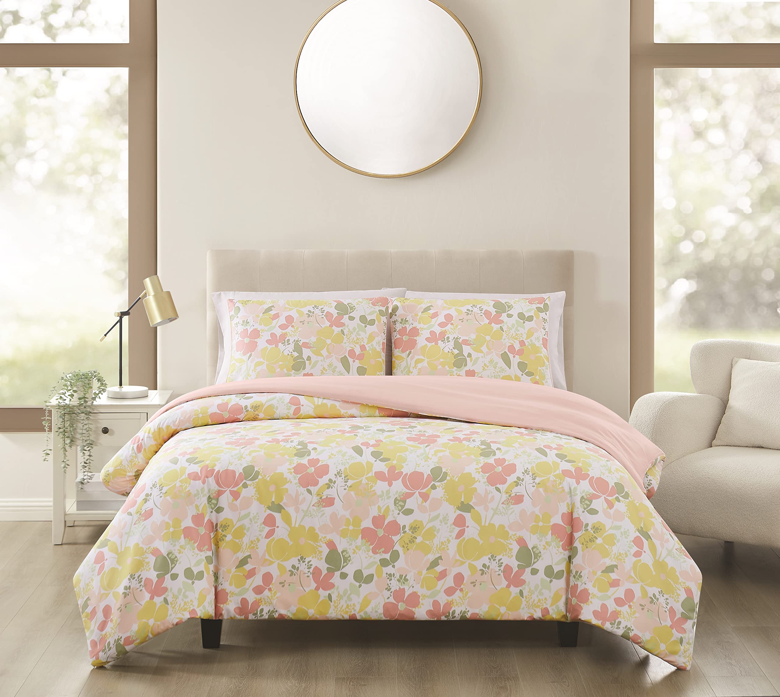 Truly Soft Garden Floral Twin/Twin XL 2 Piece Duvet Cover Set