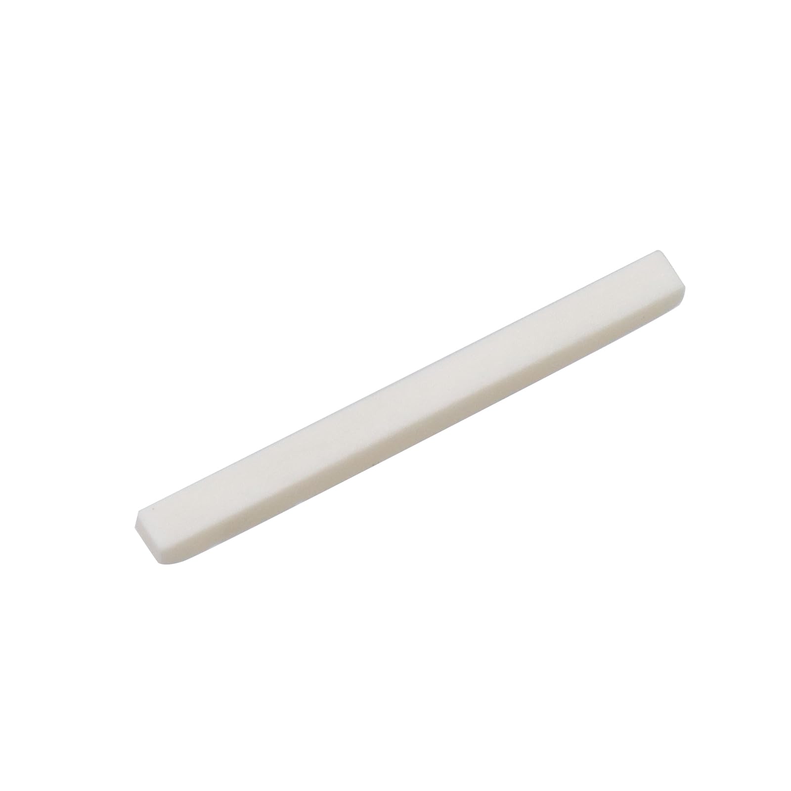 Mewutal 3PCS Ivory Electric Guitar Nut Guitar Bone Bridge Nut for 6 String Guitar (42×3.4×4.6-3.8mm)