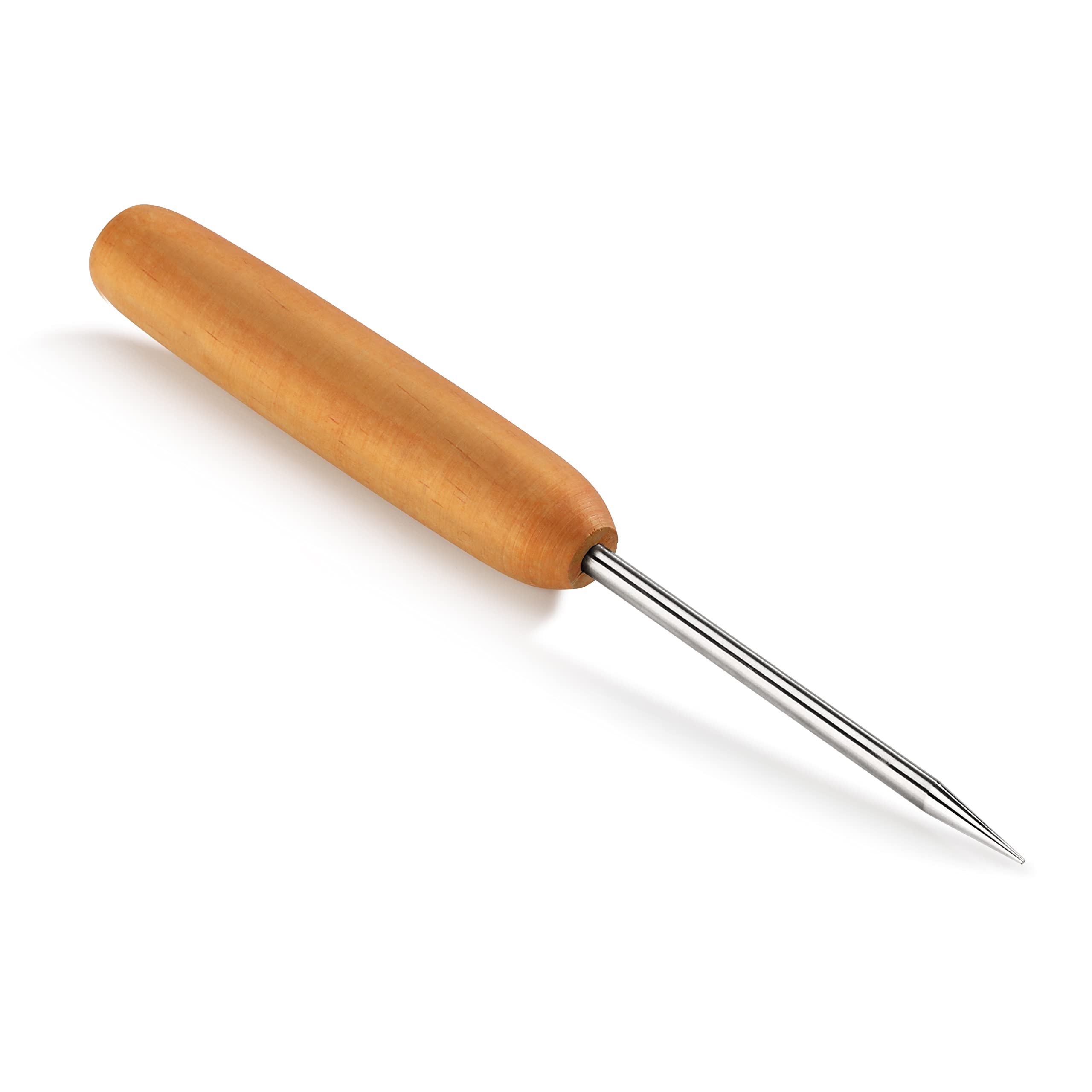 New Star Foodservice 48353 1 piece Ice Pick with Wood Handle, 7.5" Carbon Steel