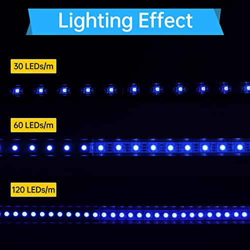Muzata 5Pack 3.3FT/1M Black LED Channel with Transparent Anti-UV Sun Protection Clear Cover, Aluminum Extrusion Track Housing Profile for Strip Tape Light, U Shape U1SW BT 1M,LU1 UV1