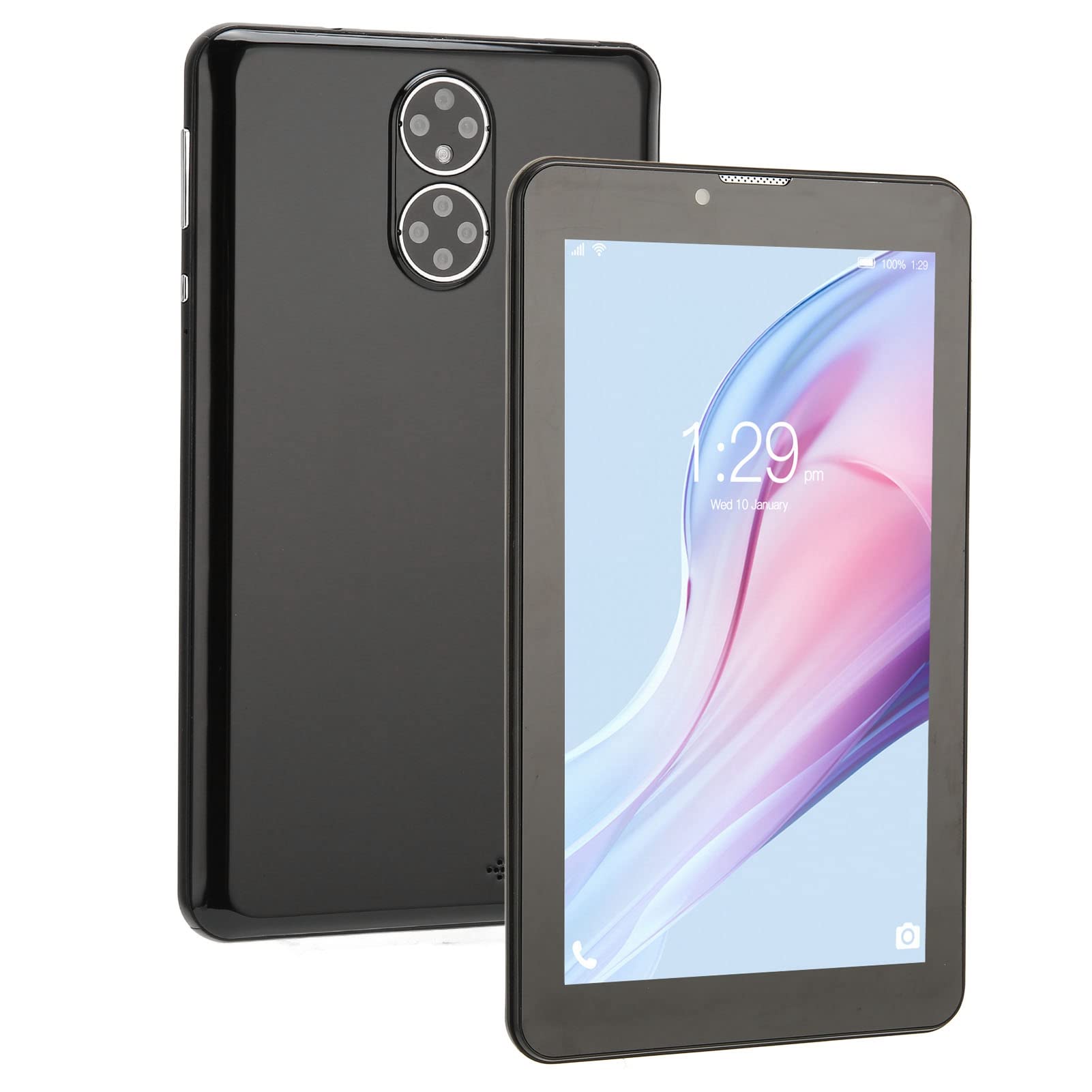 P50 7 inch Kids Tablet, Children Tablet PC, Ages 6 to 12, 2GB RAM, 32GB ROM, Octa Core Processor, IPS Touchscreen, Dual Camera, WiFi Toddler Tablet, 4500mAh (Black)