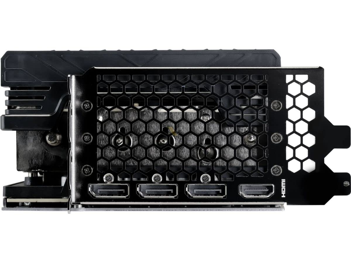 Palit GeForce RTX 4080 GameRock OC 16GB GDDR6X Graphics Card with ARGB SYNC, 9728 Core, 2205 MHz GPU, 2640 MHz Boost, 3X DisplayPort, HDMI