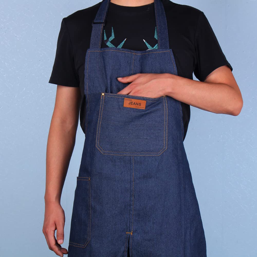 Pottery Apron Adjustable Split Leg Apron Portable Pocket for DIY Ceramic Sculpture