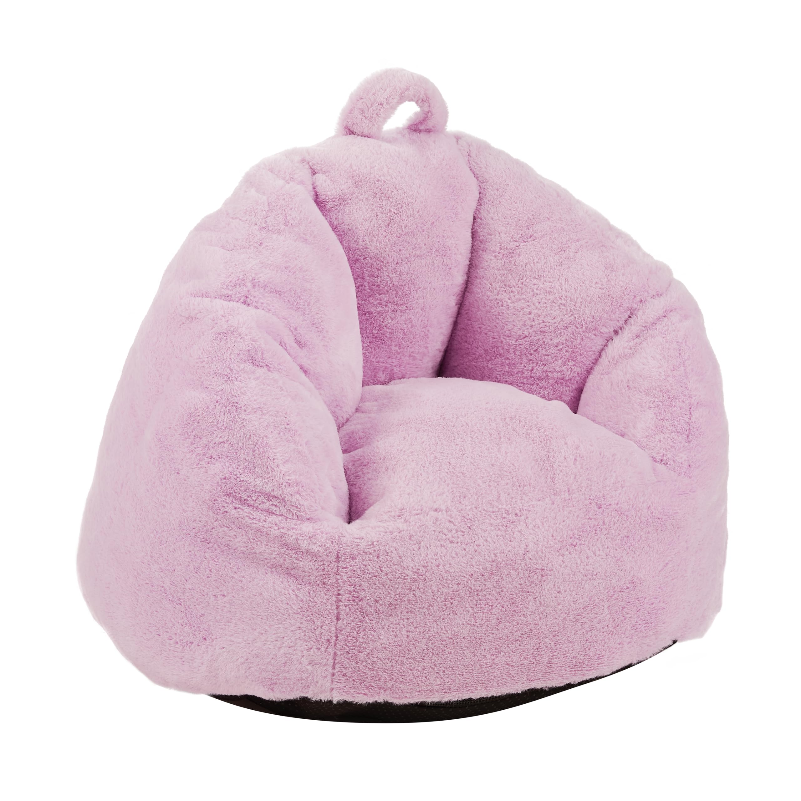 Ulax furniture Kids Couch, Mini Sofa Couch, Kids Bean Bag Chair, Ideal for Toddlers (Pink)