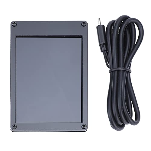 Oumefar IPS Secondary Screen, Brightness Adjustment Multi Theme PC Mini Monitor 3.5in for Computer Consumerelectronics