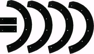 Snapper Snowblower Rubber Paddles - Replaces Snapper 60631