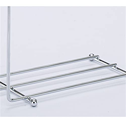 N/A Stainless Steel Kitchen Countertop Vertical Rag Rack Storage Rack Small Towel Drying Rack