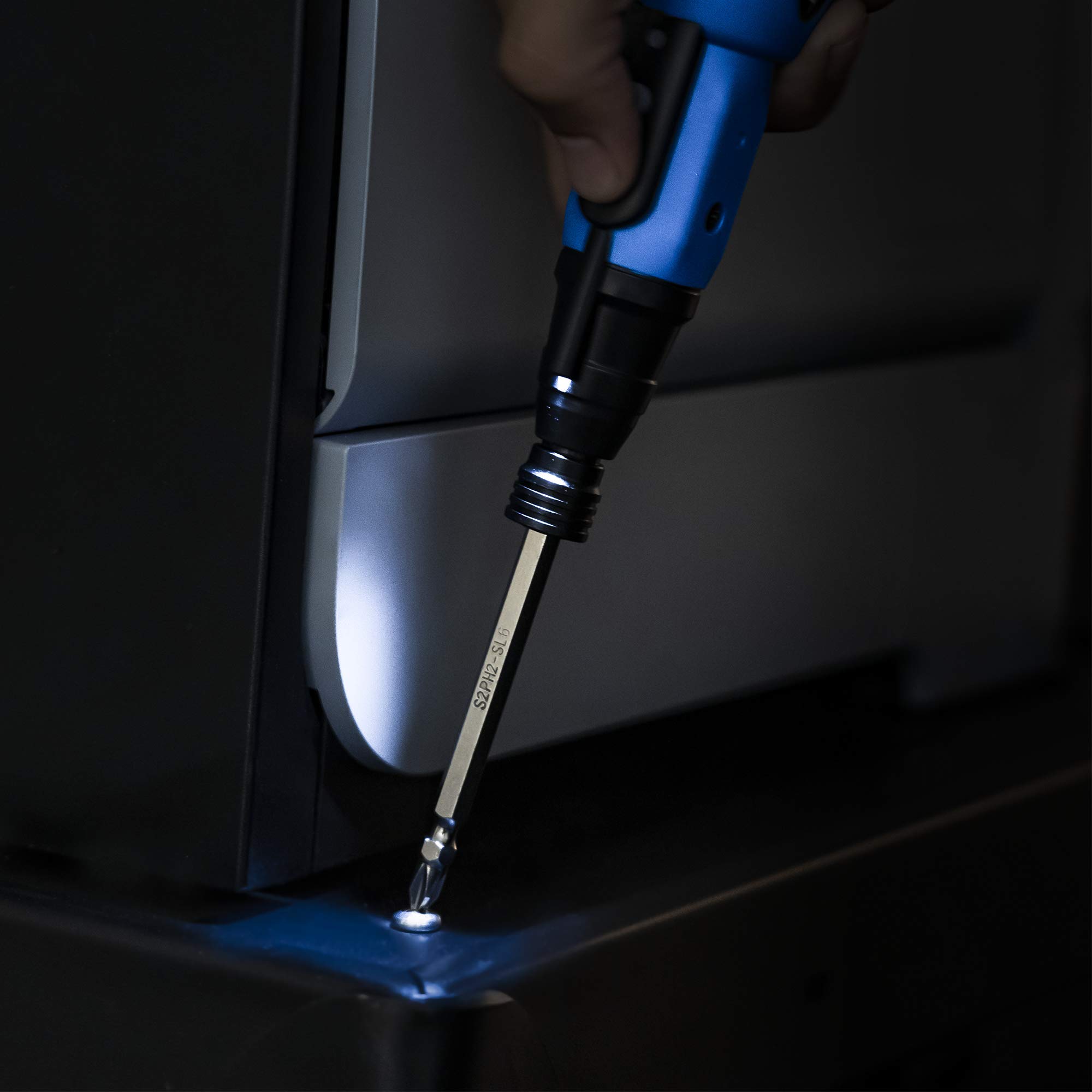 NEIKO 10577A Cordless Power Screwdriver | 1/4β Hex Auto-Lock Safety Chuck | Includes Phillips and Flathead Bit | USB Rechargeable Lithium-Ion Technology | Auto and Manual Mode