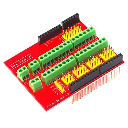 Screw Shield V1 Terminal V3 Expansion Board is Compatible Interactive Media Moudle for Arduino