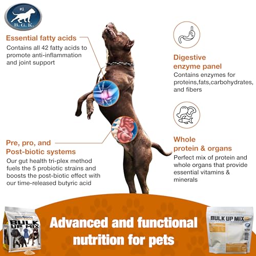 Tier One Enterprises BGK Bulk Up Dog Supplement – Parent (BGK Bulk UP)