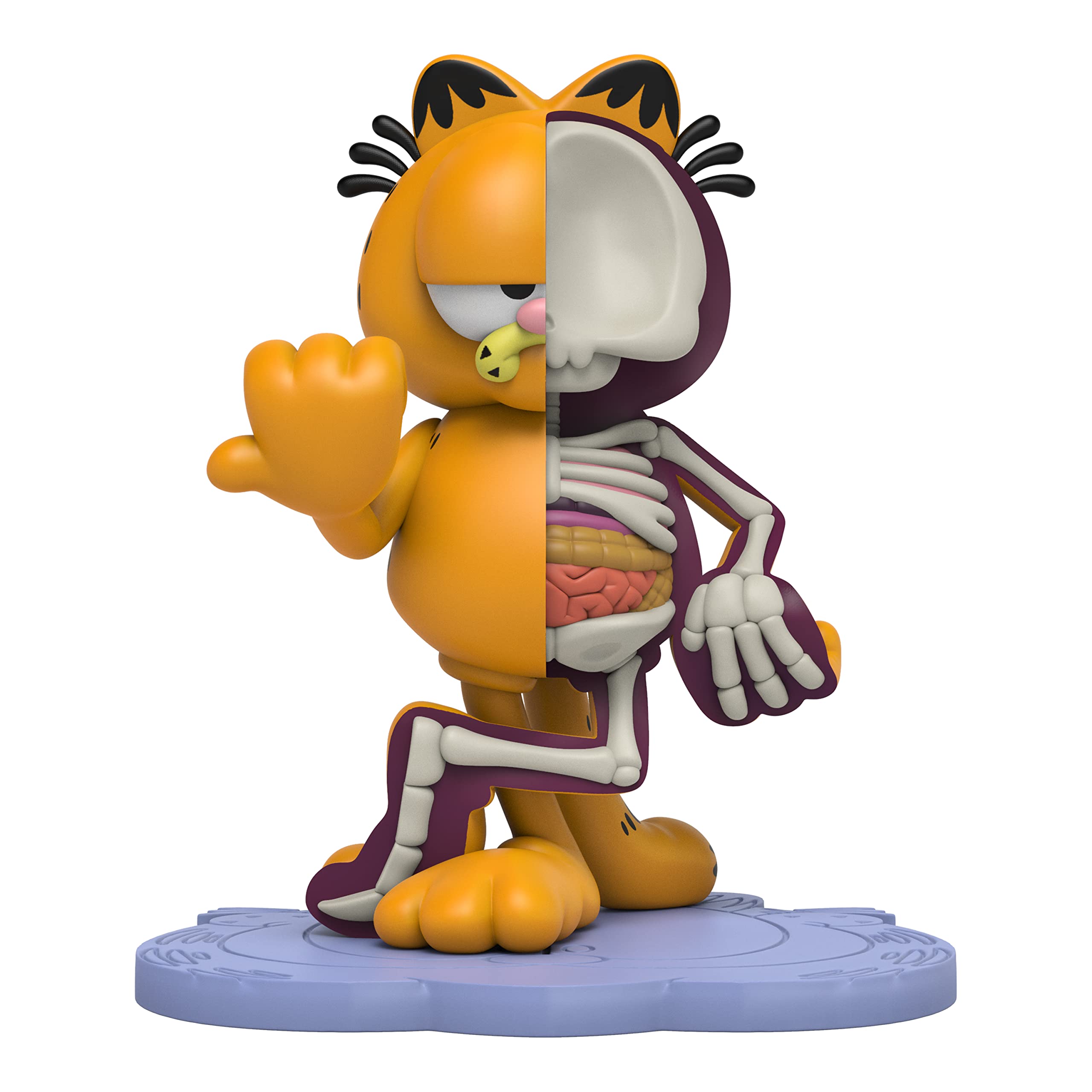 Mighty Jaxx Freeny's Hidden Dissectibles: Garfield - Art Collectibles| Single Box | Multicolor| 4" PVC & Vinyl Art Toy Blindbox