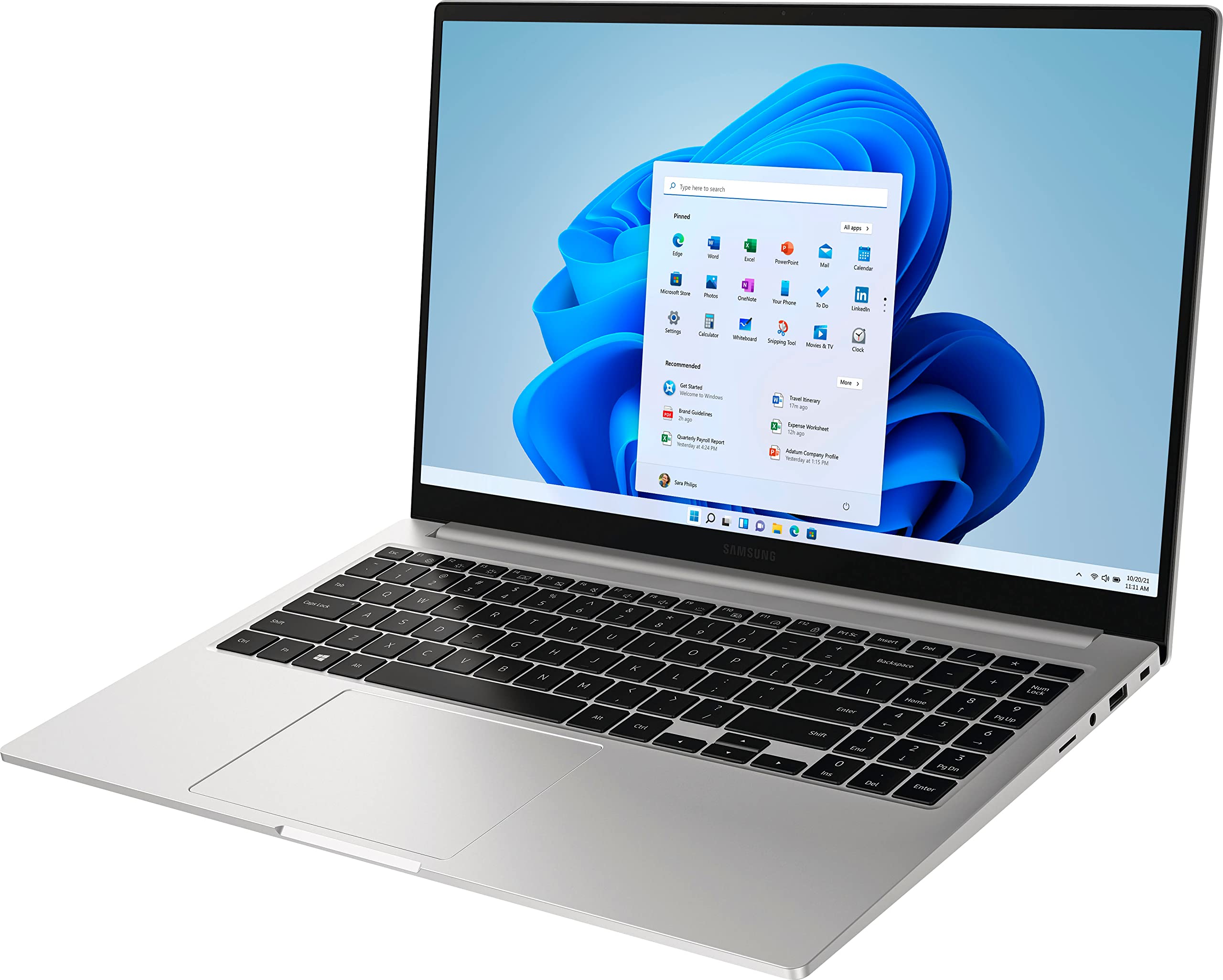 SAMSUNG - Galaxy Book 15.6" LED Touch Screen - Intel® Core™ i7-1165G7-11th Gen - 16GB Memory- 512GB SSD - NP750TDA-XD2US - Mystic Silver - (Renewed)
