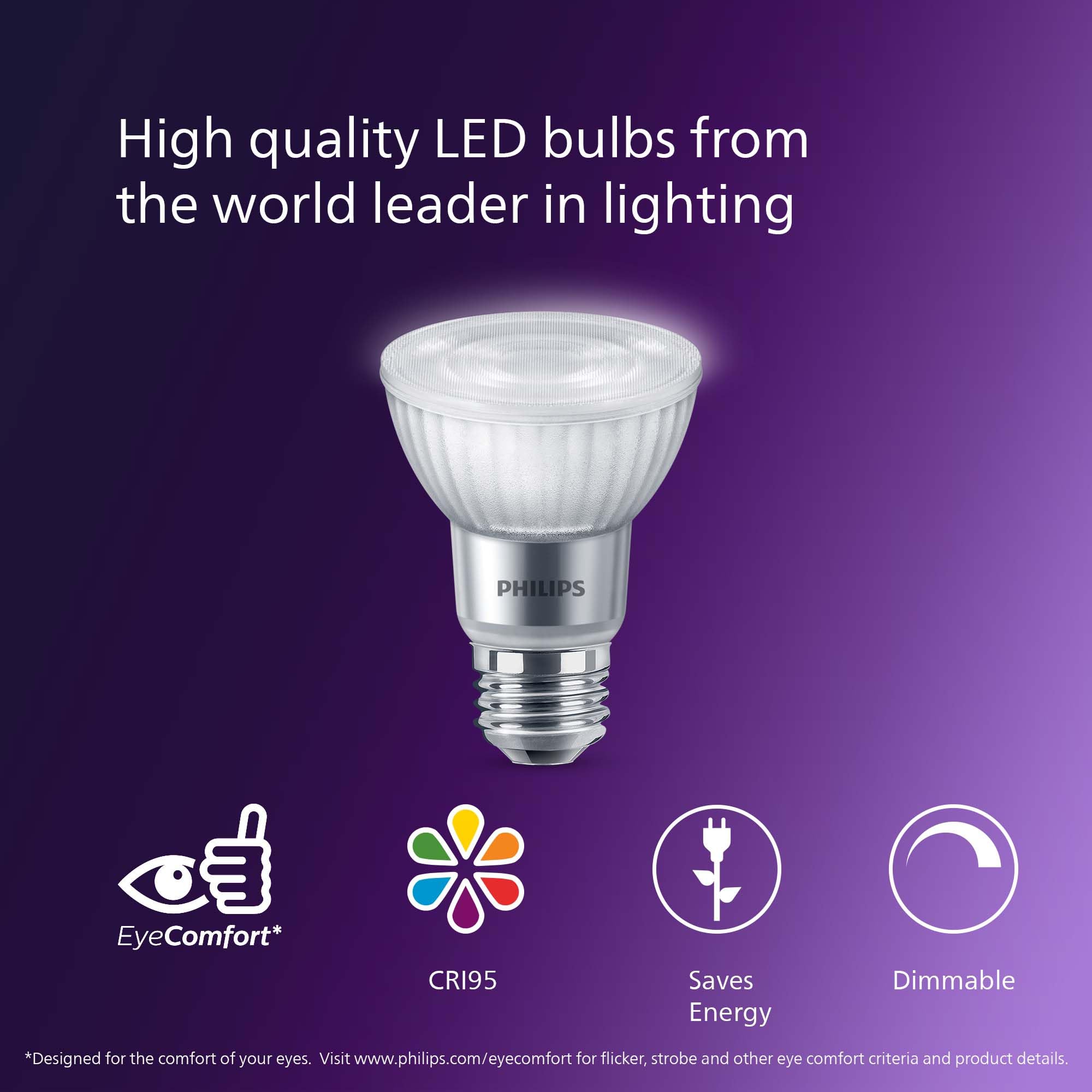 PHILIPS Ultra Definition 75w (Equivalent) PAR20 4-Pack
