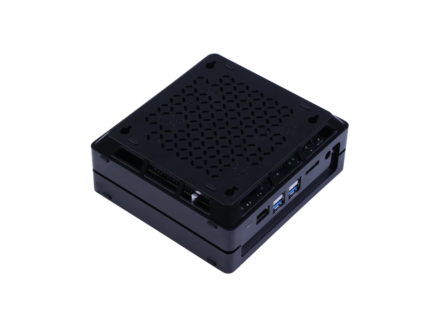 Seeed studio NVIDIA Jetson Nano Edge AI Device - reComputer J1010 Kit, Aluminium Case, Pre-Installed Jetpack System. Mini PC with 0.5 TFLOPs (FP16), Power Supply NOT Included
