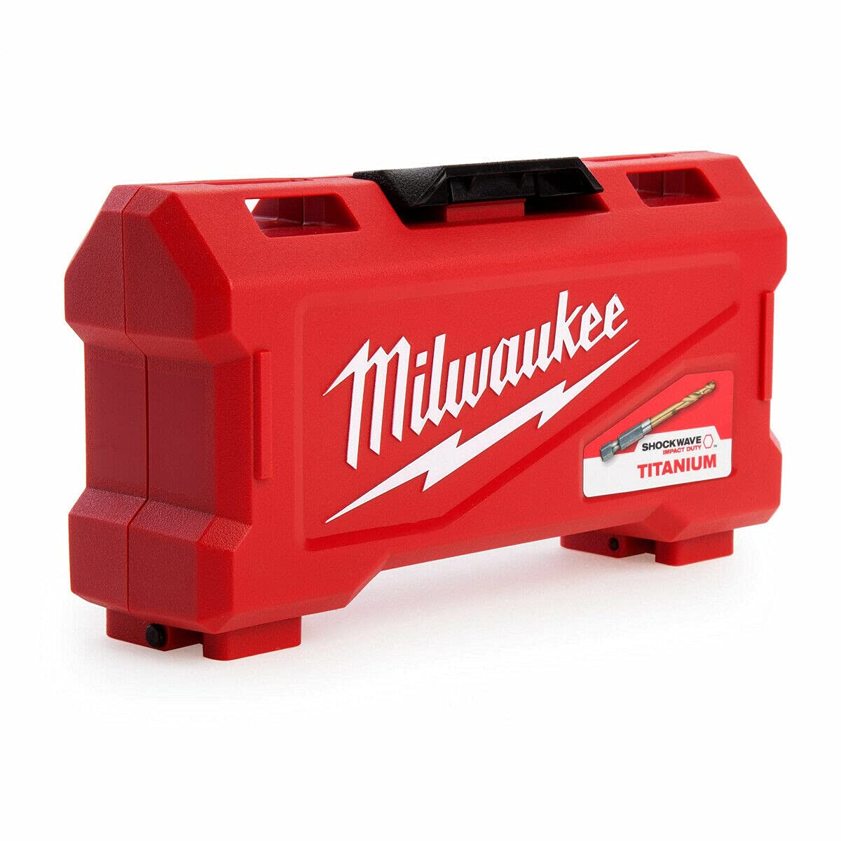 Milwaukee Metal Drill Bit Set 48894759 56 g Red Hex titanium Shockwave, 1 W, 0 V