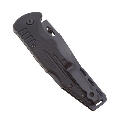 SOG Folding Pocket Knife β Salute Tactical Knife, EDC Knife, Tactical Folder Knife, Work Knife, 3.63 Inch Black Pocket Knife with Thumbstud (FF11-CP)