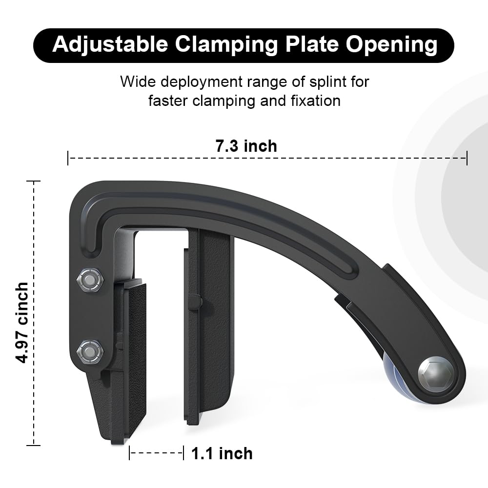 XDENGP Panel and Plywood Carrier(2 Pack), Plywood Lifting Tool and Drywall Carrying Tool, Panel Gripper for Wood Sheet Board uesd with one hand, Adjustable Clamping Thickness up to 1 inch
