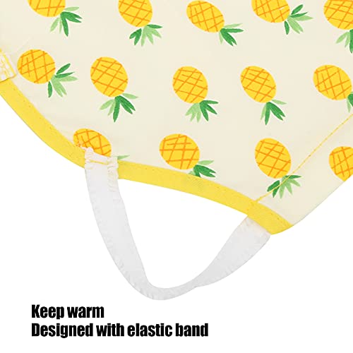 Pet Vest, Make The Chickens Feel Warm Hen Aprons Designed with Elastic Band Make The Feathers Grow Better for Home for Outdoors for Daily for Chicken(Pineapple)