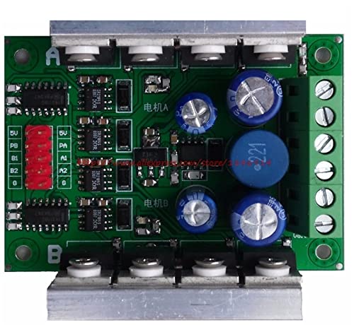 ROWITA DC Motor Drive Module DC Motor Driver 20A/500W high Power Governor Dual