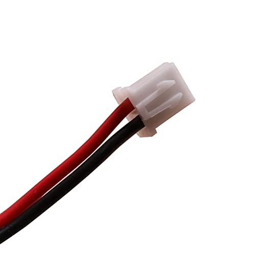 NEAFAZA BL93NC487 4.8V 700mAh Ni-Cd Battery Pack Compatible with Emergi-Lite MAG93NC487, Exit Light Co BAA-48R BAA48R, Interstate NIC0186, Dantona Custom-43, OSI OSA-126 BL93NC484 BL93NC485 (2 Pack)