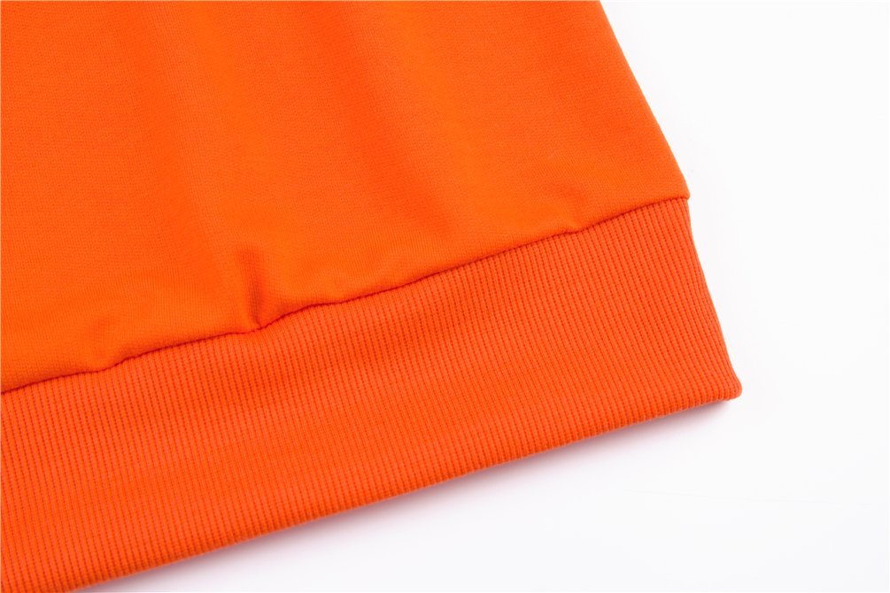 GSVIBK Womens Halloween Sweatshirts Halloween Pumpkin Face Long Sleeve Sweatshirts Off Shoulder Halloween Shirts 97-Orange XL