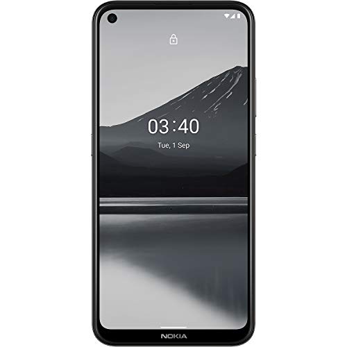 Nokia 3.4 | Android 10 | Unlocked Smartphone | 2-Day Battery | US Version | 3/64GB | 6.39-Inch Screen | Triple Camera | Charcoal