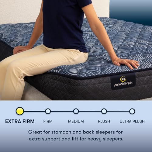 Serta Perfect Sleeper Ultimate 12" Queen Mattress - Extra Firm, Cooling Gel Memory Foam, Pocket Innersprings for Motion Isolation, Edge Support, CertiPUR-US Certified - Oasis Sleep