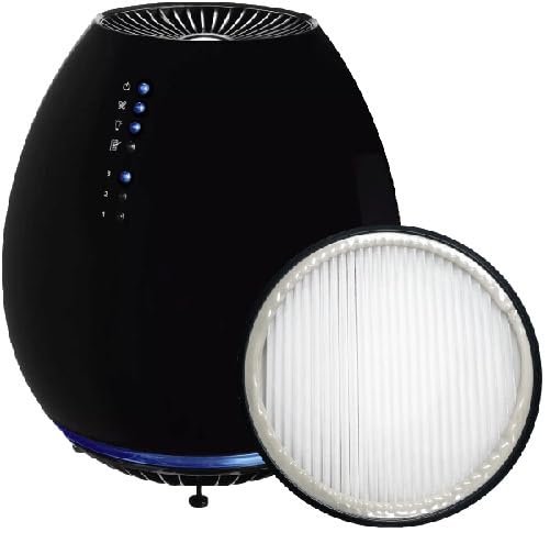 Nispira Filter Replacement for Holmes Egg Air Purifier 360° HAP600B-TU True HEPA Air Intake Removes Dust, Contaminants, 1 Pack