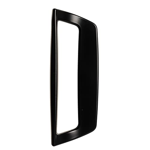 Wright Products - Mortise Patio Door Handle, Wood/Black 3-15/16 in