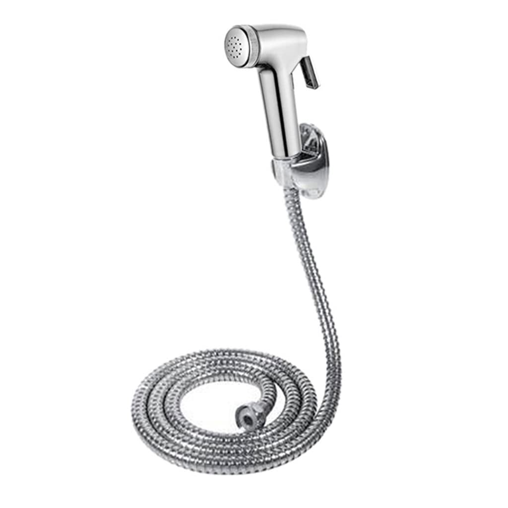 Universal Handheld Bidet Sprayer Set Bathroom Faucet Sprayer Cleaning Sets for Toilet-Adjustable Water Pressure Control Portable Bidet Sprayer for Toilet