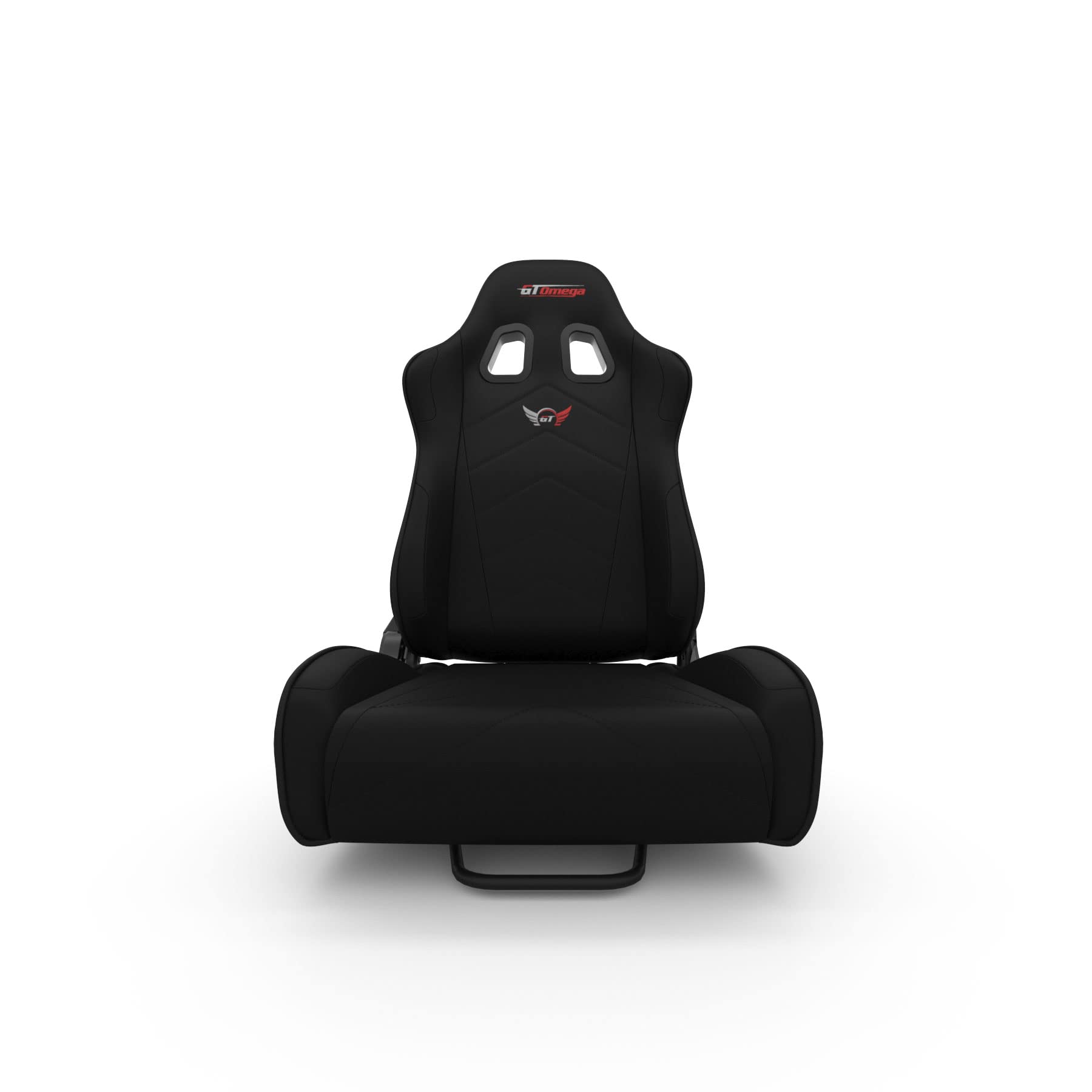 GT OMEGA Racing XL RS Seat + Seat Sliders Ultimate Car Driving Simulation Experience