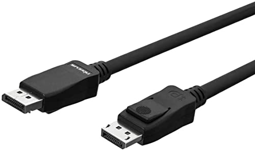 Nixeus (2-Pack VESA Certified DisplayPort 1.4 HBR3 Cable (10') - Supports HDR Gaming Monitors, FreeSync, G-Sync, Adaptive Sync, 4K 144Hz, 8K 60Hz & up to 360Hz Ultra High Refresh Rate, NXC-10DP14x2