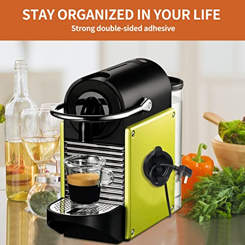 WWW Cord Organizer for Appliances,4 Pack Adhesive Wrap Cord,Cord Holder Stick on Kitchen Small Appliances, for Mixer, Toaster,Coffee Maker, Air Fryer,Pressure Cooker