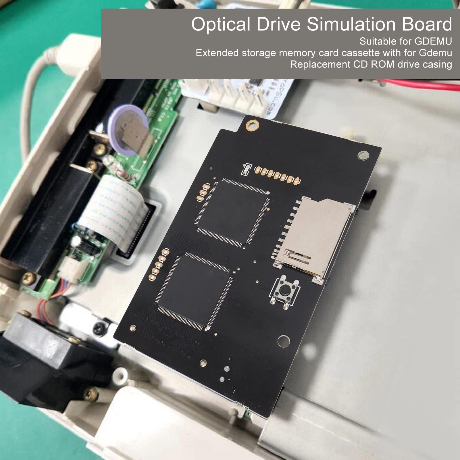 Optical Drive Simulation Board V5.15b for Sega Dreamcast Console for Dreamcast VA1 Game Console for GDEMU V5.5, for GDEMU V5.15 and for GDEMU5.15B