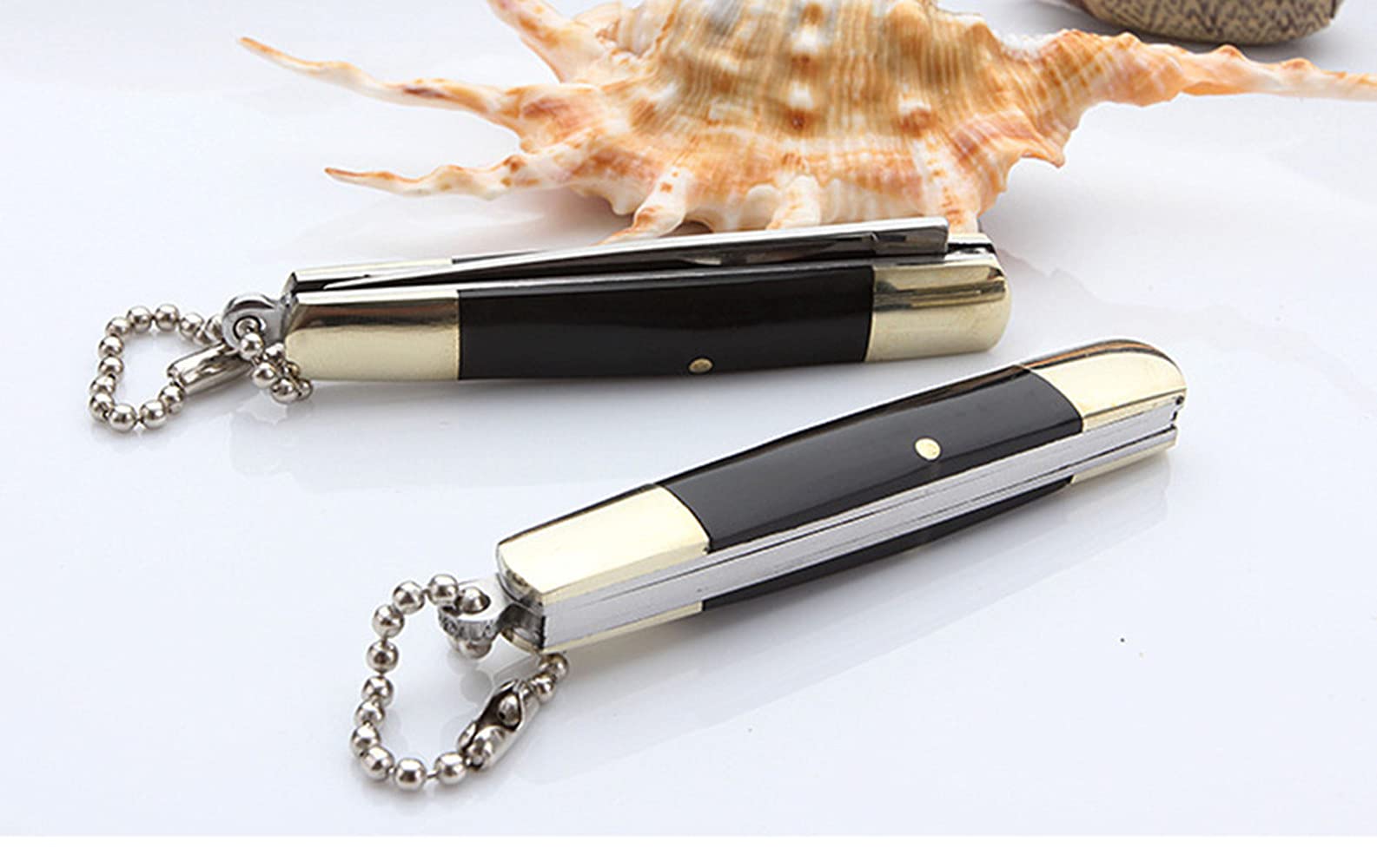 NUHUi Mini Compact Pocket knives Folding Knife Hand Tools Micro Key Accessories Attachments,Xmas Gift