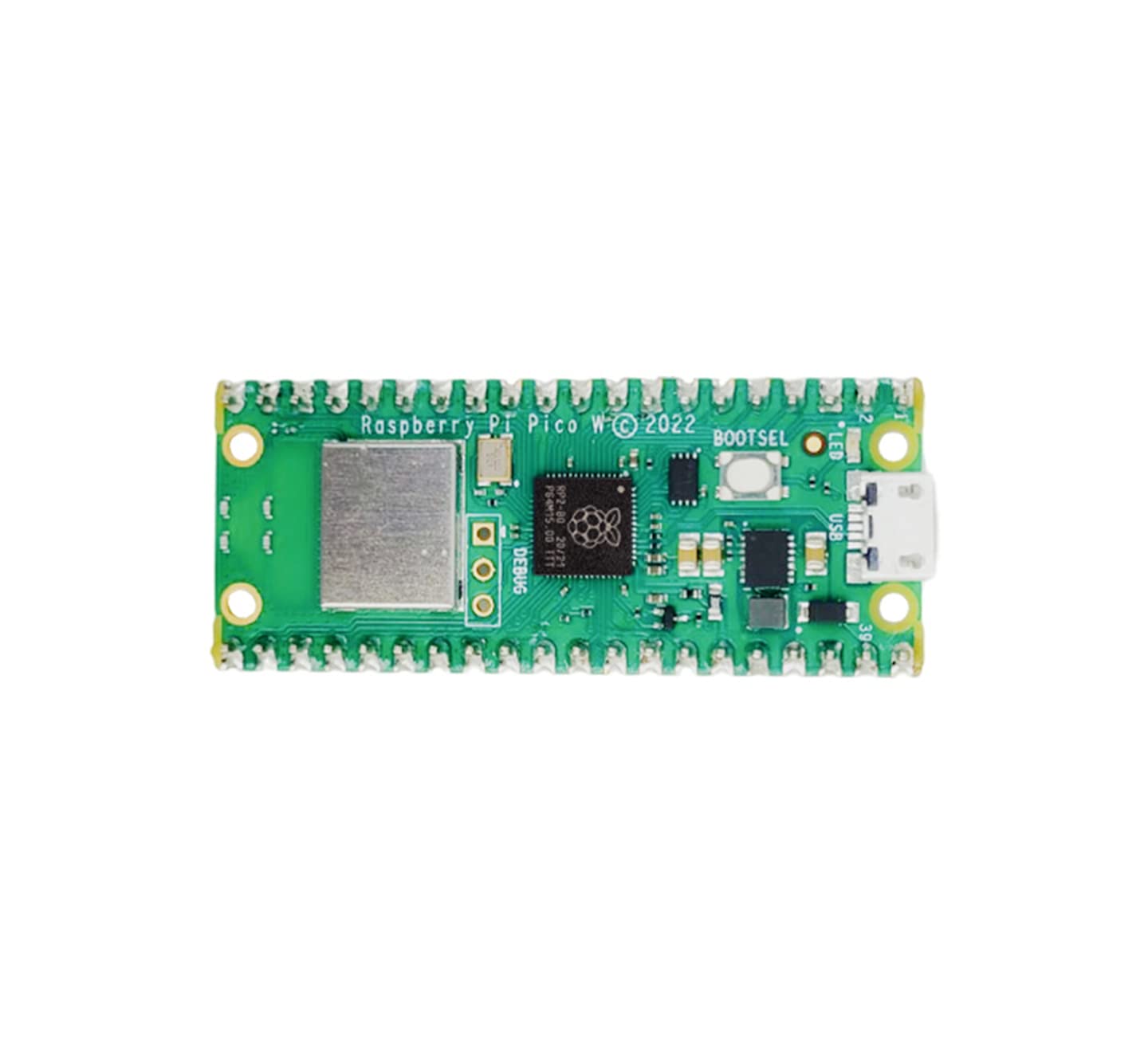Raspberry Pi Pico W with Header Raspberry Pi Pico WiFi with Pre-soldered Headers