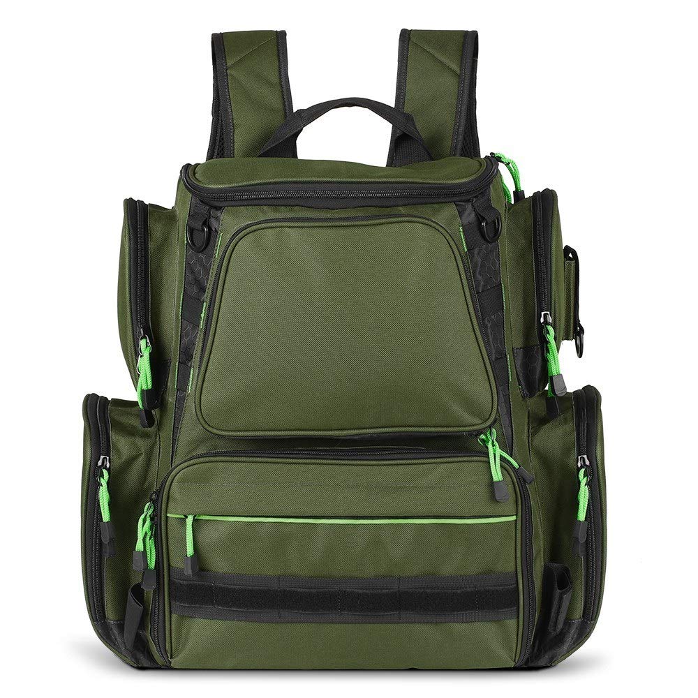 MengK Multifunctional Fishing Tackle Bag Backpack